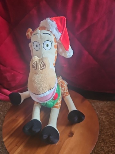 Christmas Merry Madagascar Melman Giraffe Plush Large Stuffed Animal | eBay