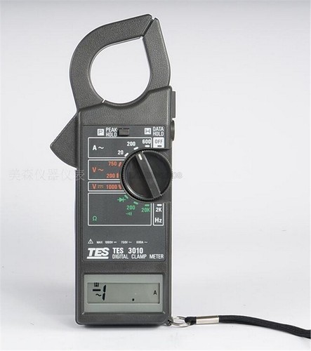 TES-3010 Prof. Clamp Meter Ac A: 20A 200A 600A New bl | eBay