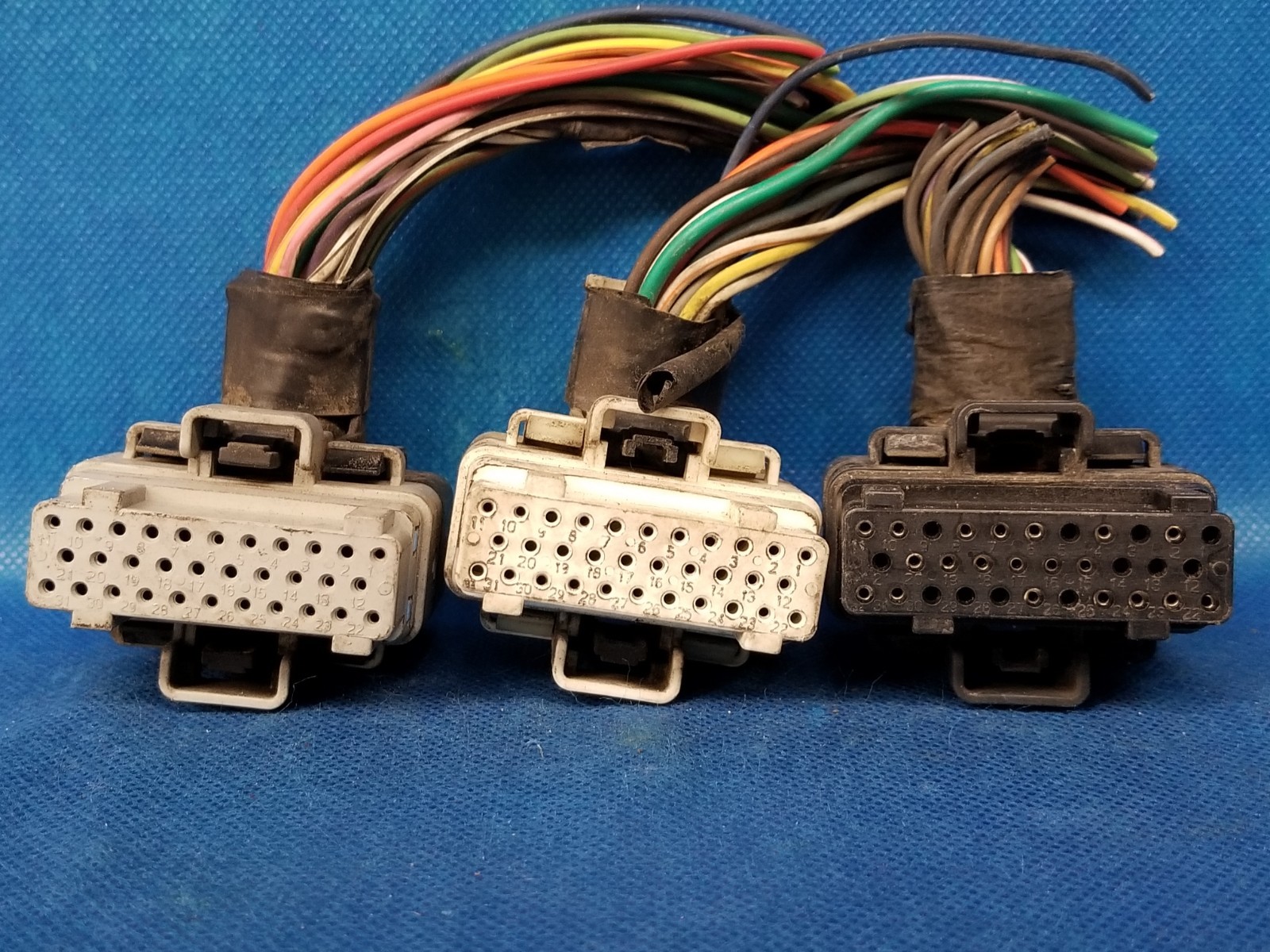 99 DODGE DURANGO 5.2 ECM ECU PCM WIRING HARNESS PLUGS CONNECTORS ...