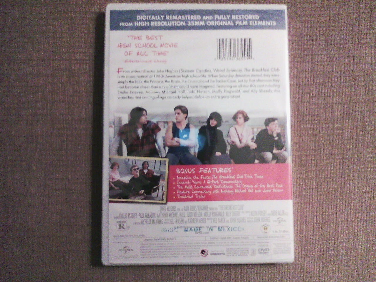 The Breakfast Club [DVD, 2016] POP ART COVER | eBay