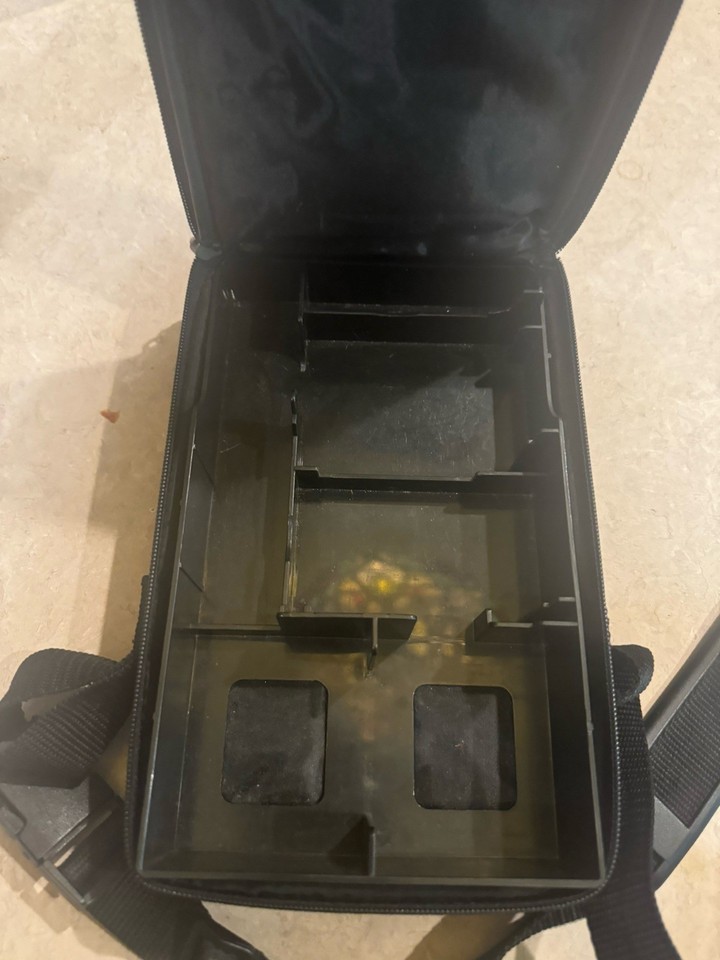 Nintendo Gameboy Color Travel Carrying Case Bag Zipper Shoulder Strap ...