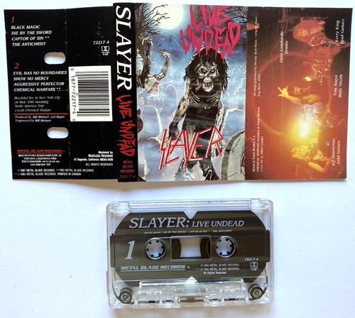 SLAYER LIVE UNDEAD 666 METAL BLADE 1987 MINT SURVIVOR | eBay