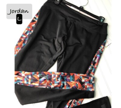 LulaRoe Jordan Athletic Leggings - Size Large - Black And Geometric ...
