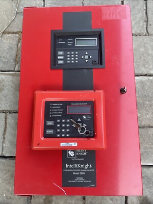 SILENT KNIGHT 5808 FIRE ALARM CONTROL PANEL 5860R REMOTE | eBay