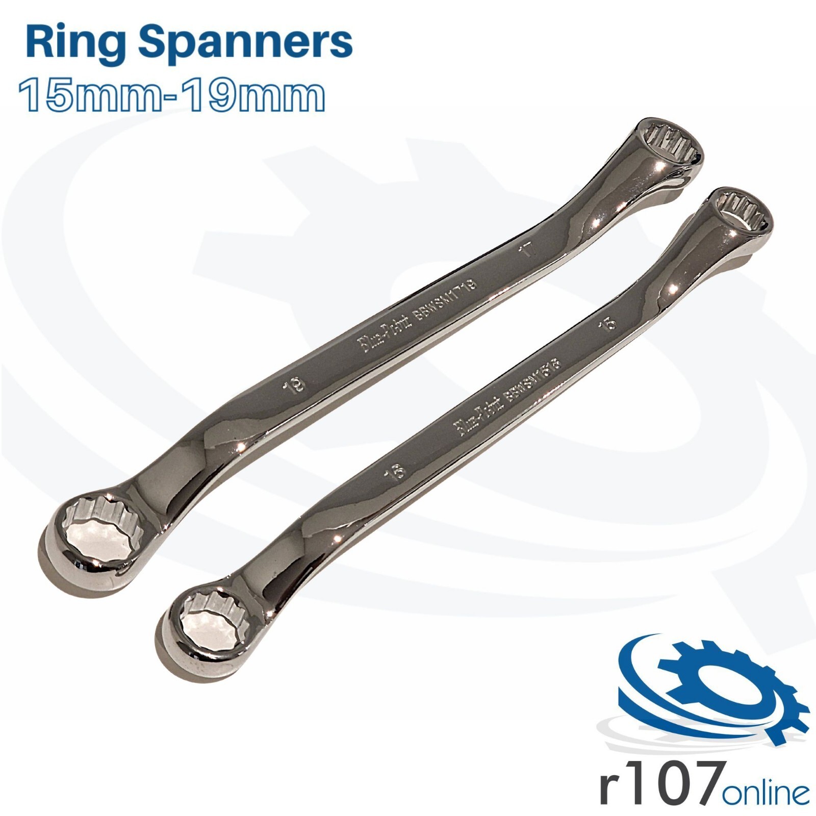 Blue Point Box Wrench / Ring Spanners 15mm-19mm - As sold by Snap On ...