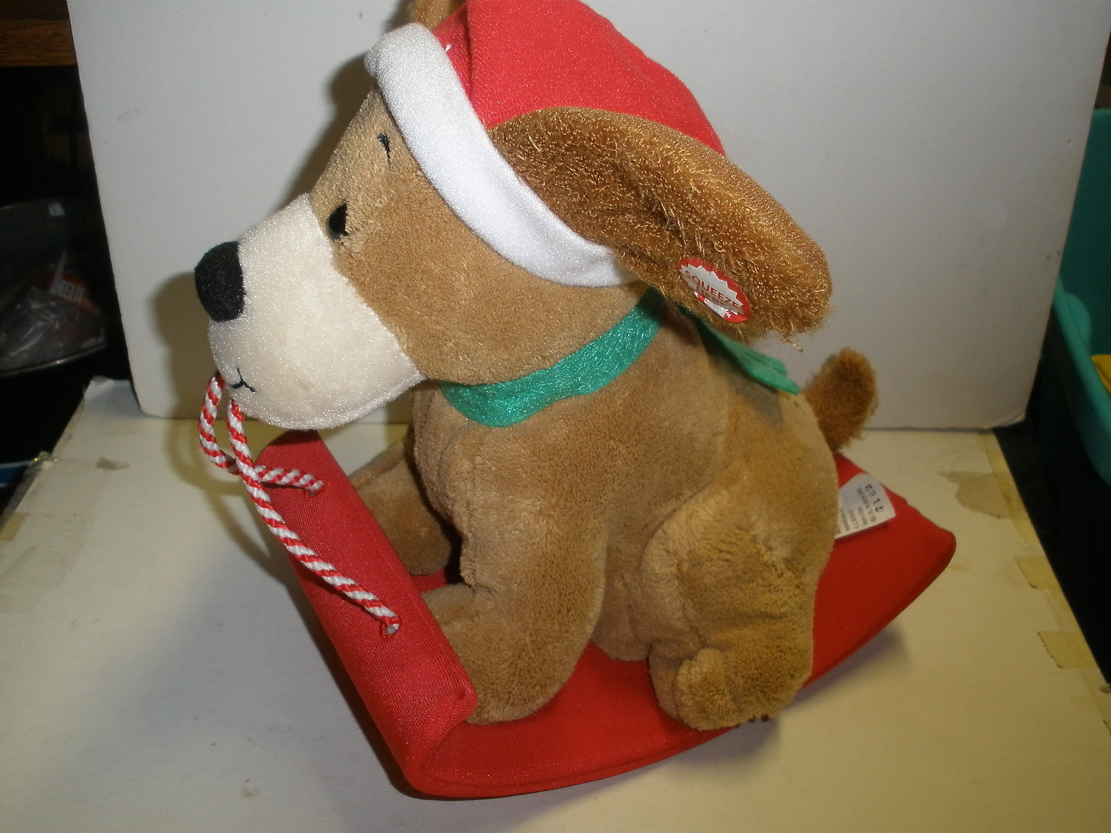 Hallmark Jingle Paws dog on sled singing Jingle Bells NICE RARE | eBay
