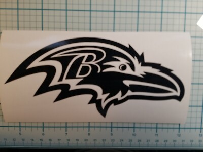 Baltimore Ravens NFL Vinyl Decal Car Window Bumper truck Laptop ...
