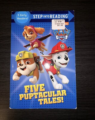 Step into early reading Five puptacular tales! early reader book | eBay
