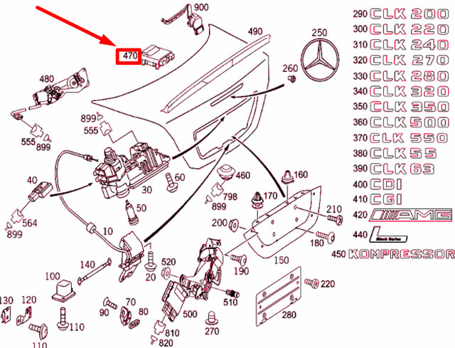 Mercedes-Benz A2198200526 for sale online | eBay