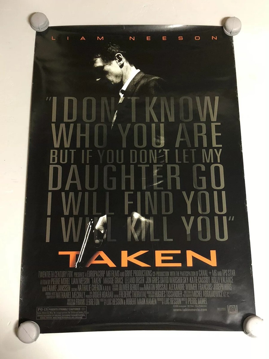 Affiche De Liam Neeson Prise 2 Taken Movie POSTER 27 X 40 Liam Neeson,