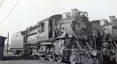 Central Railroad of New Jersey CNJ Steam Engine #757 w/Tender @ Red ...