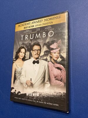 Trumbo (DVD, 2015) Bryan Cranston, Diane Lane, Helen Mirren BRAND NEW ...