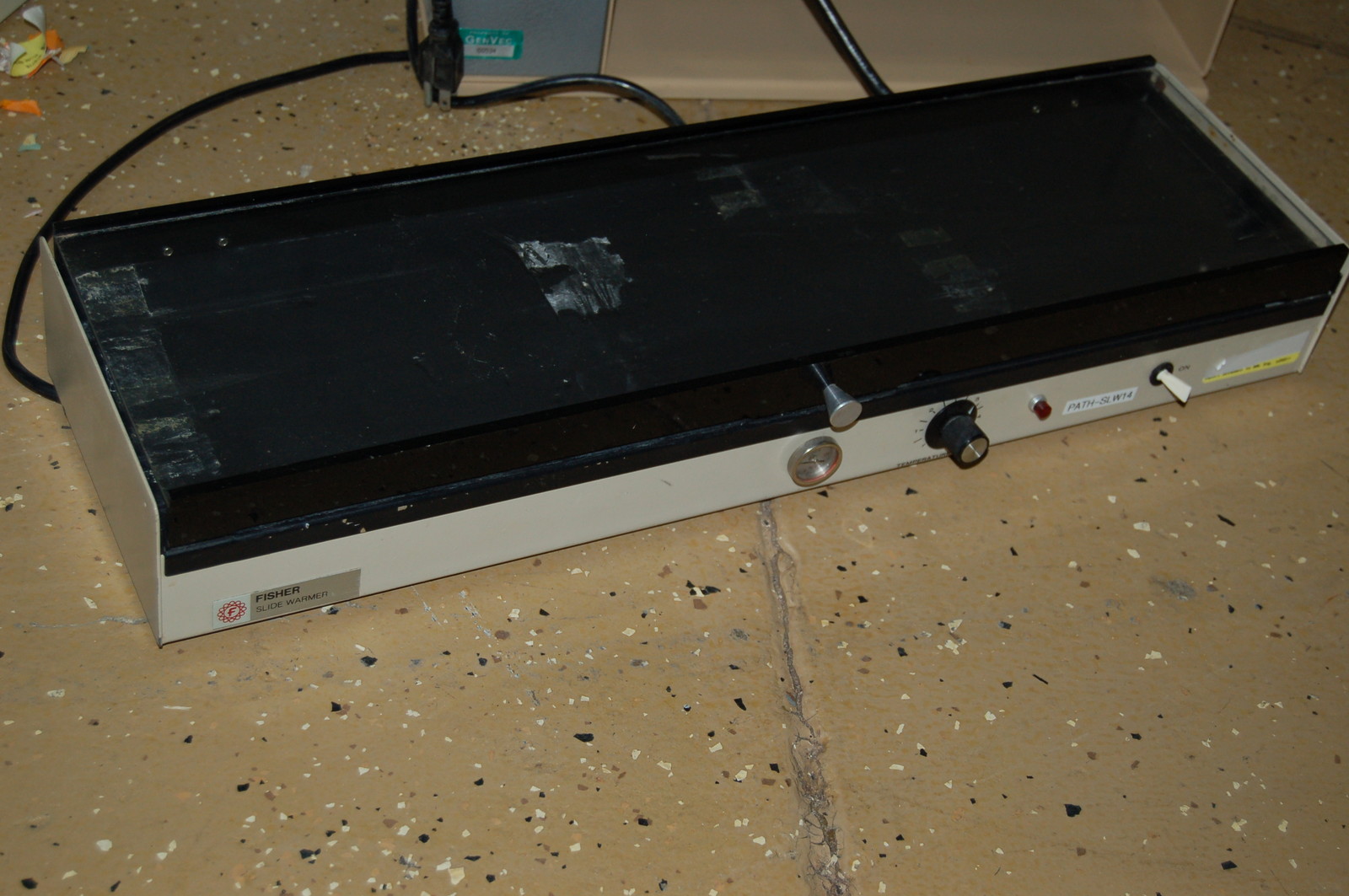 Fisher slide slides warmer dry plate hot heater heating | eBay