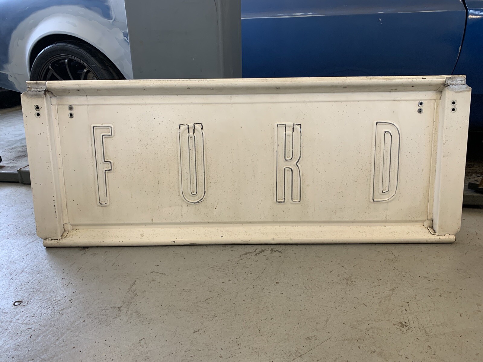 🛻 1957-60 Ford f100 Tail Gate fridge truck FoMoCo Ford F100 1958 1959 ...