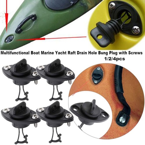 1/2/4pcs with Screws Boat Marine Yacht Raft Plug | eBay Australia