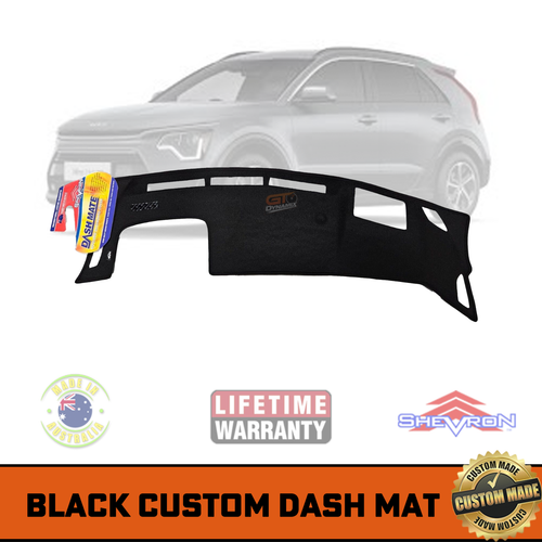 Shevron DASH MAT for Kia Niro SG2 HEV Wagon 2022-2025 DM1665 Black ...