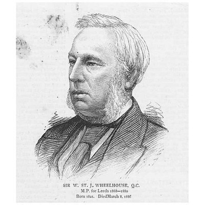 WILLIAM ST JAMES WHEELHOUSE Conservative Politician - Antique Print ...