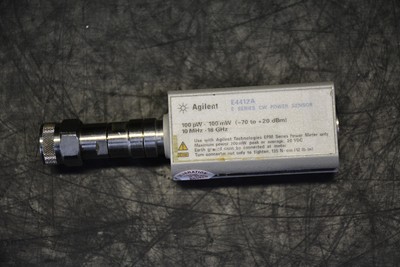 HP Agilent Keysight E4412A E-Series CW Power Sensor (10MHz-18GHz) | eBay