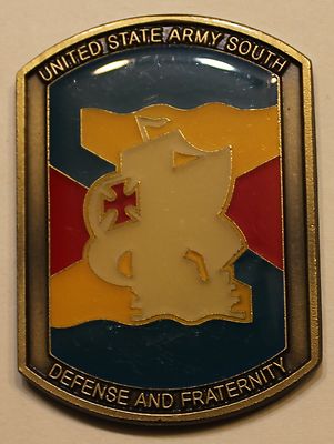 US Army South Command Sergeant Major Army Challenge Coin | eBay