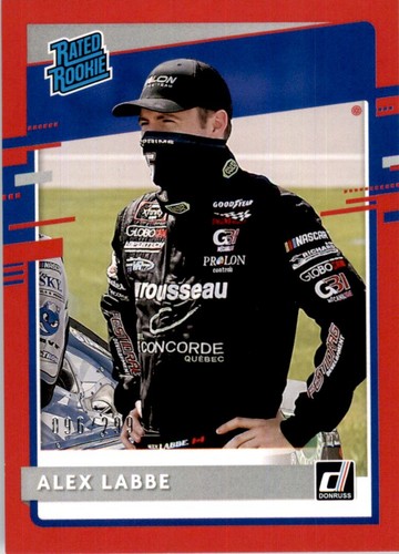 Alex Labbe 2021 Panini Donruss Red Rated Rookie #26 /299 Parallel ...