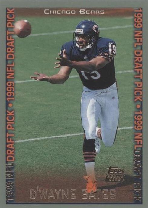 1999 Topps - 1999 NFL Draft Pick D'Wayne Bates #355 (RC) for sale ...