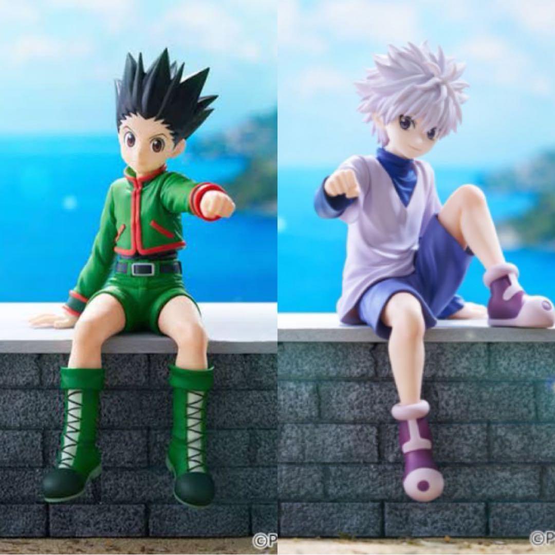 pre-sale Hunter x Hunter GON KILLUA Noodle Stopper Figure Set FuRyu NEW ...