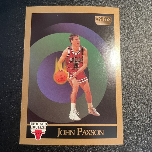JOHN PAXSON 1990-91 Skybox #44 Chicago Bulls Basketball Card | eBay