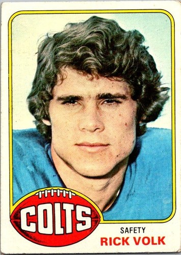1976 Topps Rick Volk 371 Baltimore Colts | eBay
