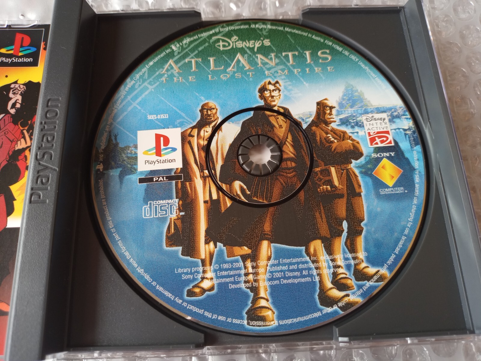 Atlantis: The Lost Empire Sony PlayStation 1/Ps1 | eBay UK