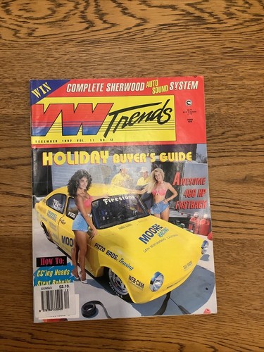 VW Trends Magazine December 1992 | eBay