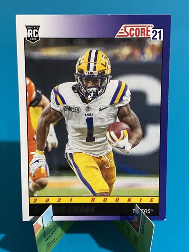 JaMarr Chase 2021 Panini Score 1991 Throwback Rookie Card RC Card #TB5 ...