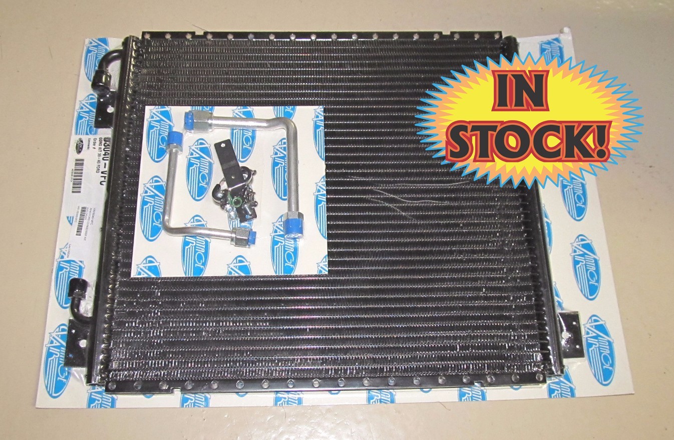 Vintage Air 03040-VFC - 1939-40 Ford A/C Condenser with Hard Lines | eBay