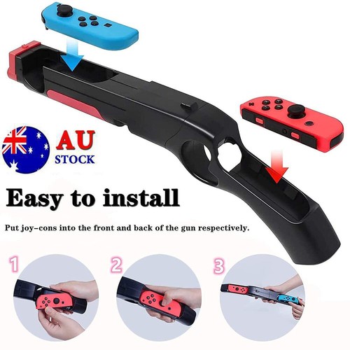 Shooting Game Gun Controller Hand Grip Nintendo Switch Accessories for ...