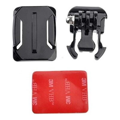 Generic GoPro Helmet Curved Surface + Mount + 3M VHB Sticker (ST-13) US ...