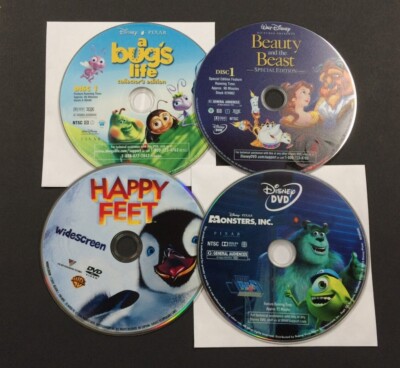 DVD Movies (Kids - Disney - Animated - DVD Disc Only) | eBay