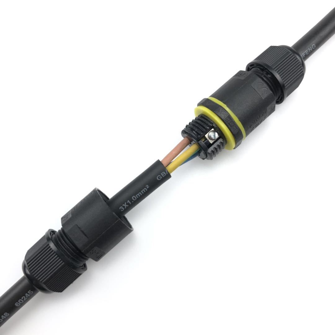 IP68 Waterproof Electrical Wire Cable Connector Outdoor Underwater Plug ...