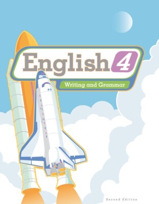BJU Bob Jones 4th grade ENGLISH 4 Writing Grammar Student Worktext 2nd ...