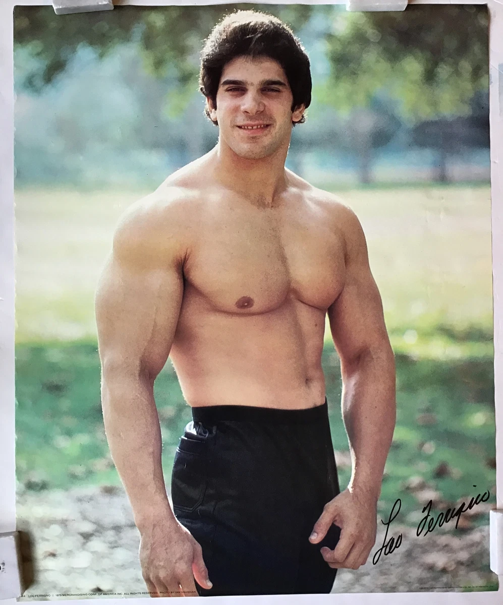 Lou Ferrigno Then And Now