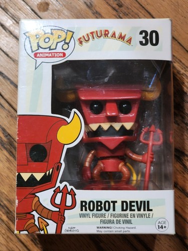 Funko Pop Futurama Robot Devil #30 2015 | eBay