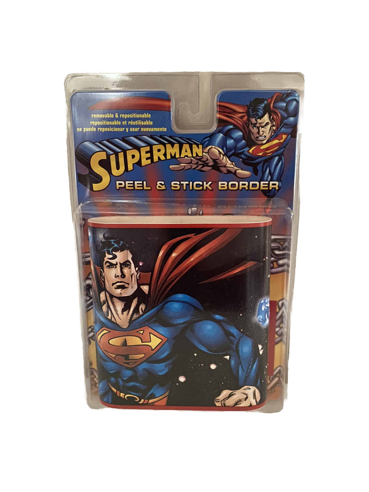 ⭐️NIP Peel And Stick Superman Border 5” X 15’⭐️ | eBay