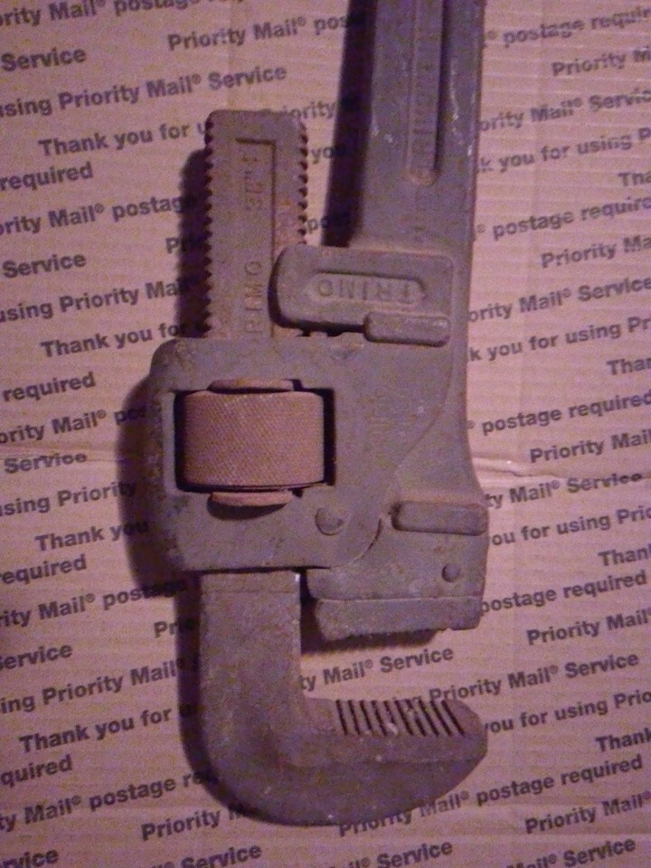Trimont Mfg Co Roxbury Mass 36 Inch Trimo Pipe Wrench USA MADE ...