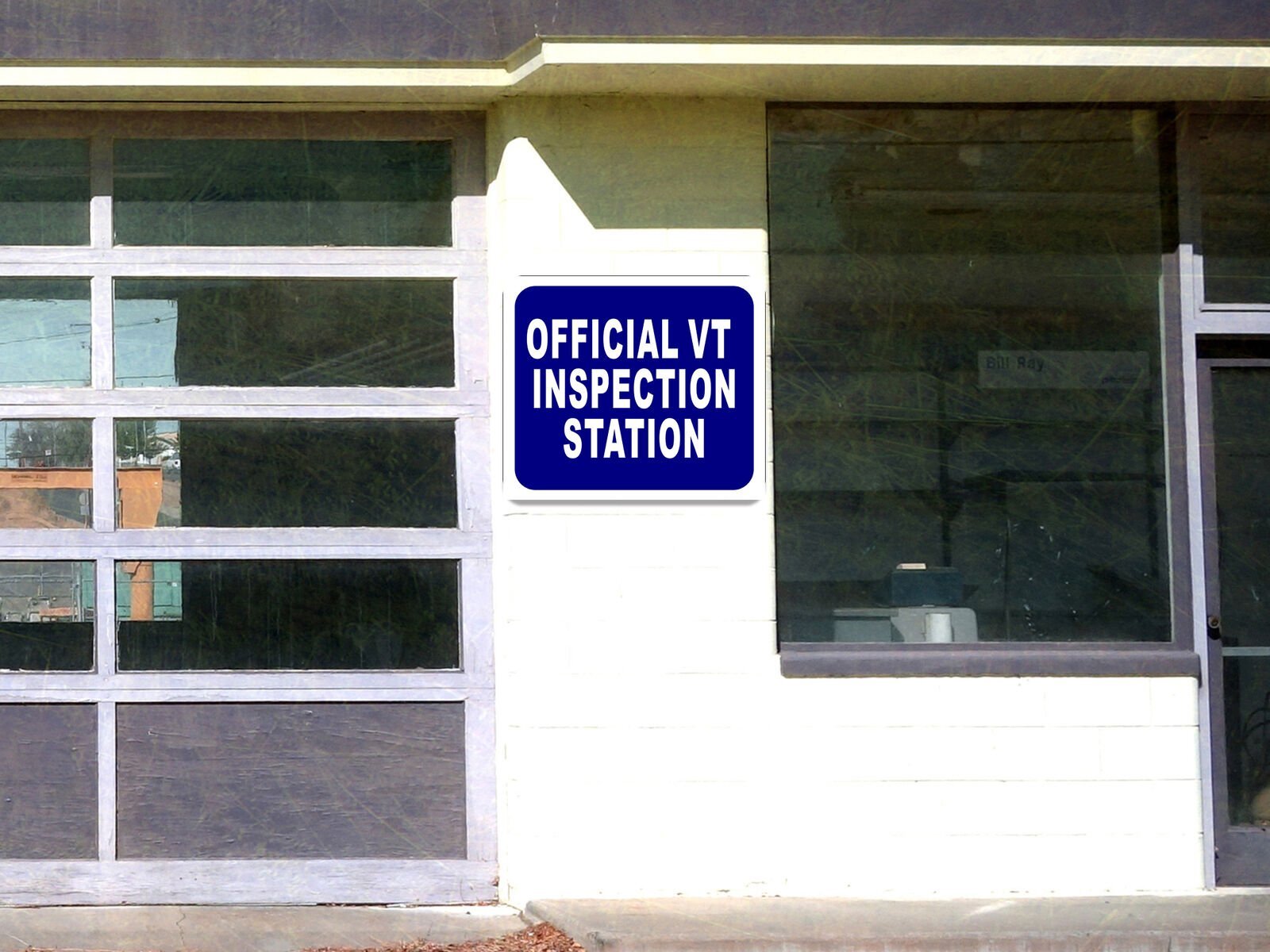 VT OFFICIAL INSPECTION STATION Aluminum Composite Sign | eBay