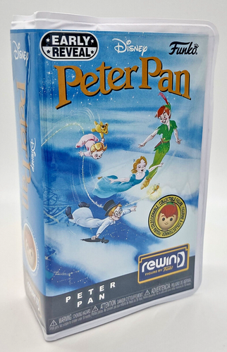 Disney Funko ~PETER PAN~ Rewind collectable character figure in VHS ...