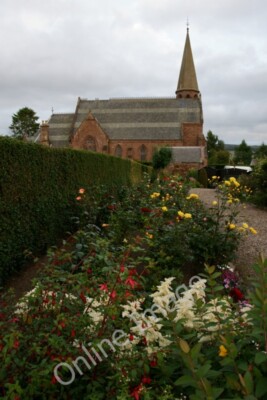 Photo 6x4 Ardler Church Ardler/NO2641 The garden in the foreground is a ...