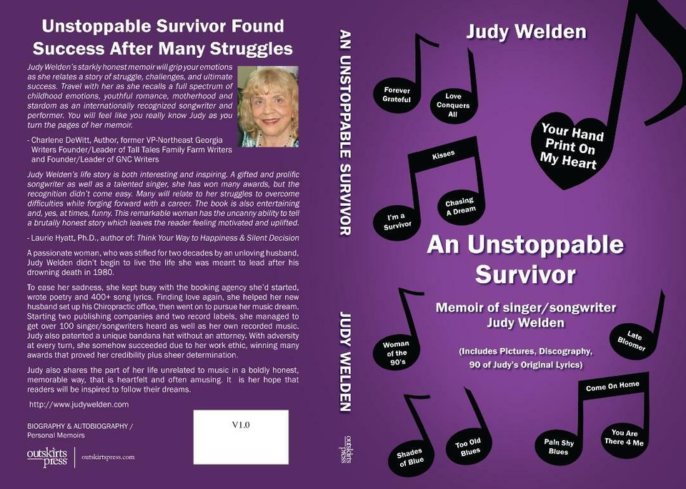 An Unstoppable Survivor, Judy Welden Memoir, Book of the Week Dec. 17 ...