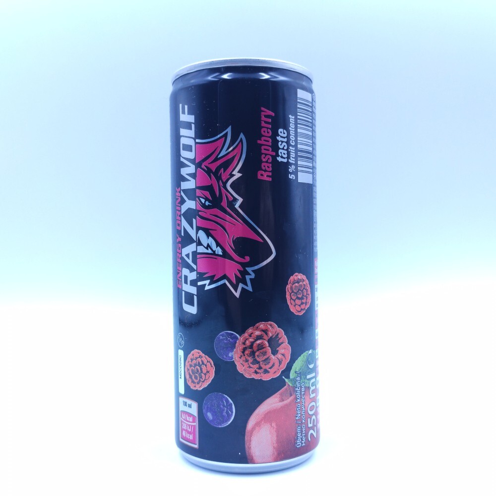 Raspberry Monster Drink