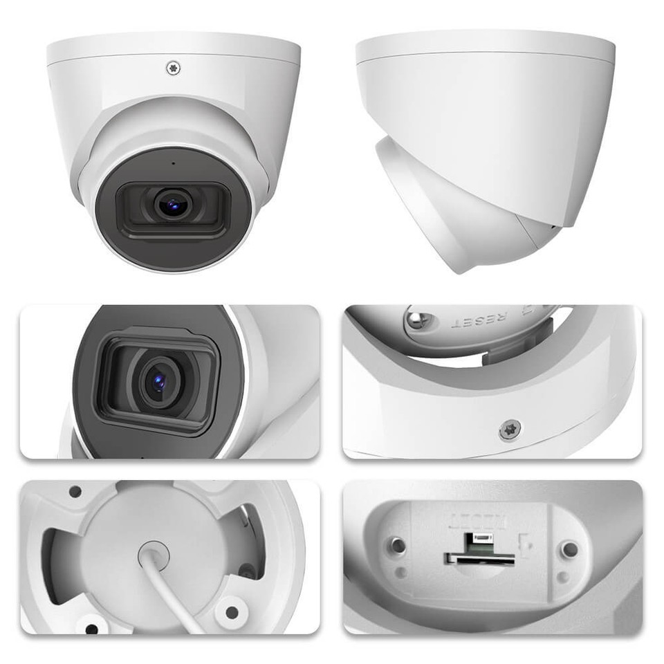 Valucam VC-ETI08TMG1-IA IP Camera 8MP 4K IR MIC Starlight POE SMDPlus ...