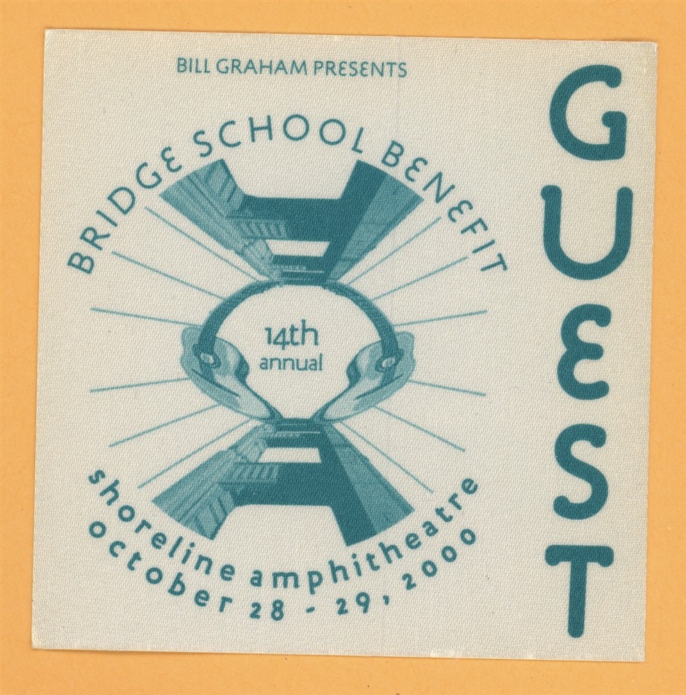 Tom Petty 2000 w/ Foo Fighters Bridge School Benefit Concert Tour ...