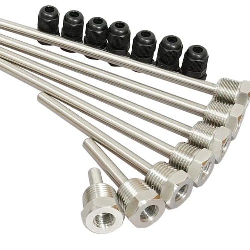 High Quality Thermowell Temperature Sensors No Bubbles No Pinhole Quick ...