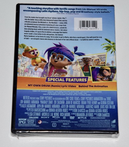 NEW - Vivo (DVD, 2021) - Free Shipping 43396565524| eBay